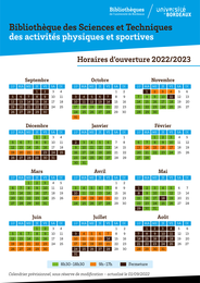Bibliothèque des Sciences et Techniques des Activités Physiques et Sportives - Bibliothèques de ...